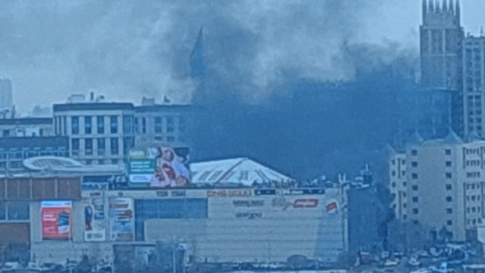 Fire broke out at Saryarka shopping mall in Astana: 26 February 2025 12 ...